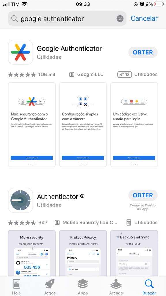 Como instalar o Google Authenticator